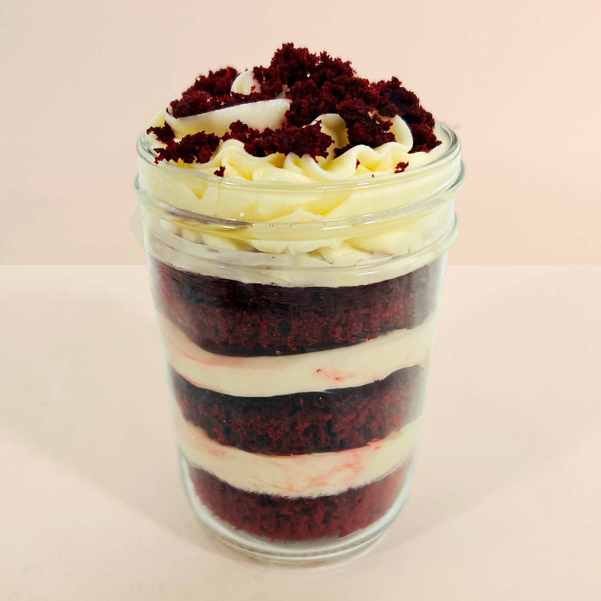 Red Velvet Cupcake Jar – Boston Gift Baskets